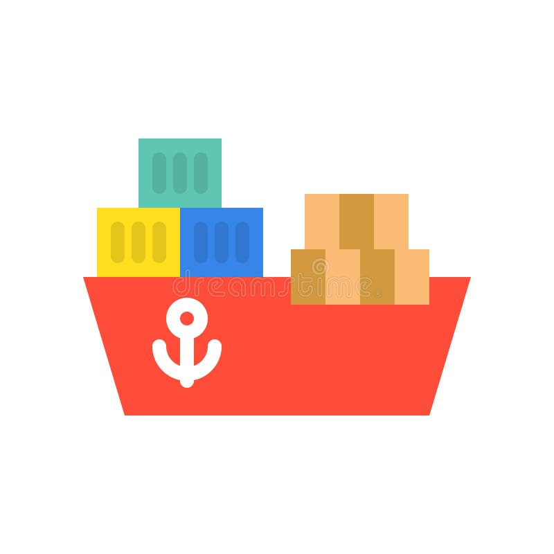 Boxes Icon, Supermarket and Shopping Mall Related Vector Stock Vector ...