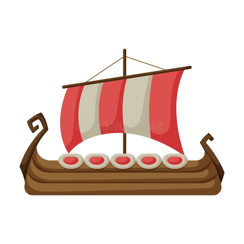 Cartoon Viking Longboat Stock Illustrations – 134 Cartoon Viking ...