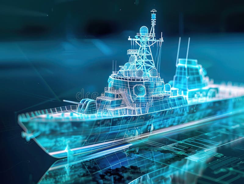 Ship Visualization with Augmented Reality Transparent Ship in Studio ...