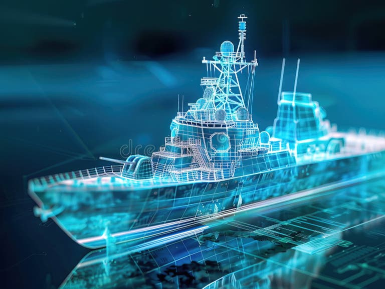 Ship Visualization with Augmented Reality Transparent Ship in Studio ...