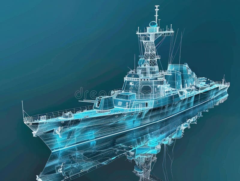 Ship Visualization with Augmented Reality Transparent Ship in Studio ...