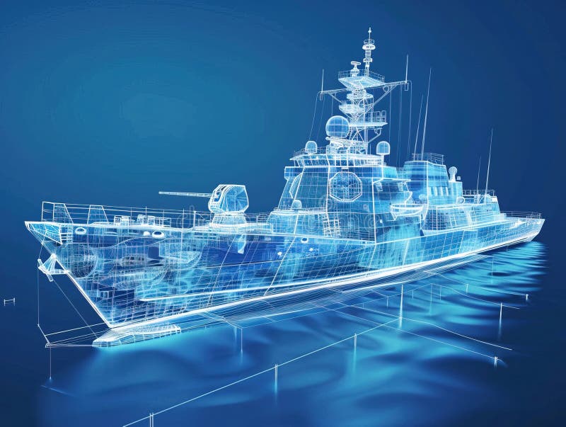 Ship Visualization with Augmented Reality Transparent Ship in Studio ...