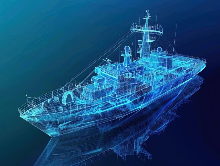 Ship Visualization with Augmented Reality Transparent Ship in Studio ...