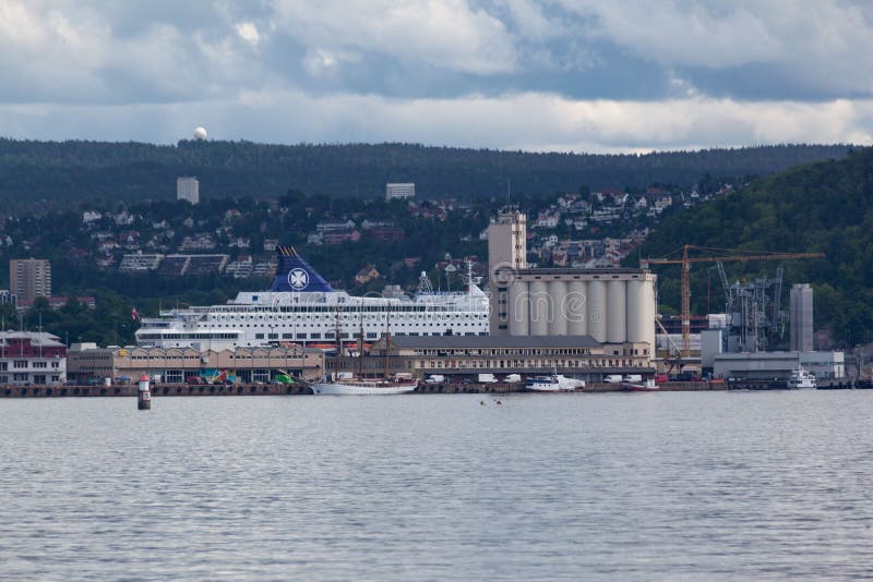 Ship at the Waterfront of Oslo, Norway Editorial Image - Image of ...