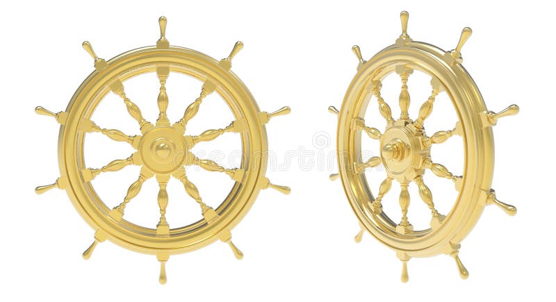 Ship wheel stock illustration. Illustration of sailboat - 27994359