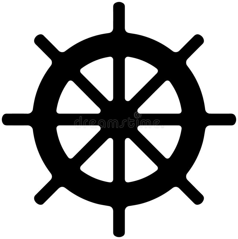 Ship Steering Wheel Vector Png
