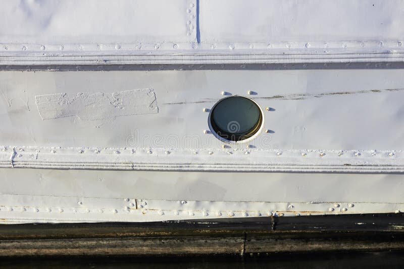 Ship window stock photo. Image of shape, texture, outside - 203663612