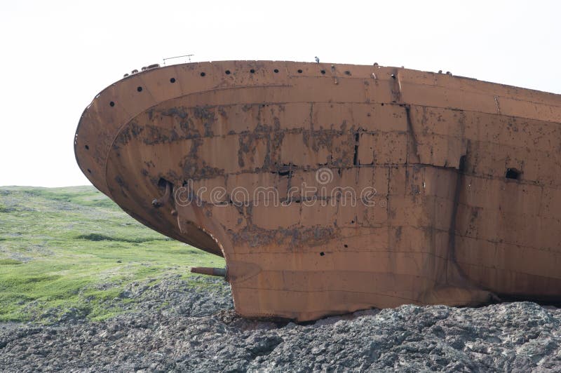 Ship Wreck Hull stock image. Image of wreck, steamship - 91633713