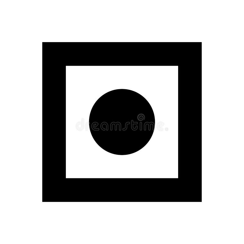 Shipboard General Black Icon ,Vector Illustration, Isolate on White ...