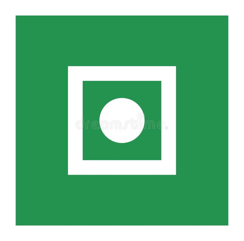 Shipboard General Alarm Symbol. Stock Vector - Illustration of safety ...