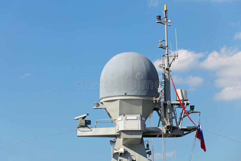 Shipborne radar stock photo. Image of supply, military - 35020232