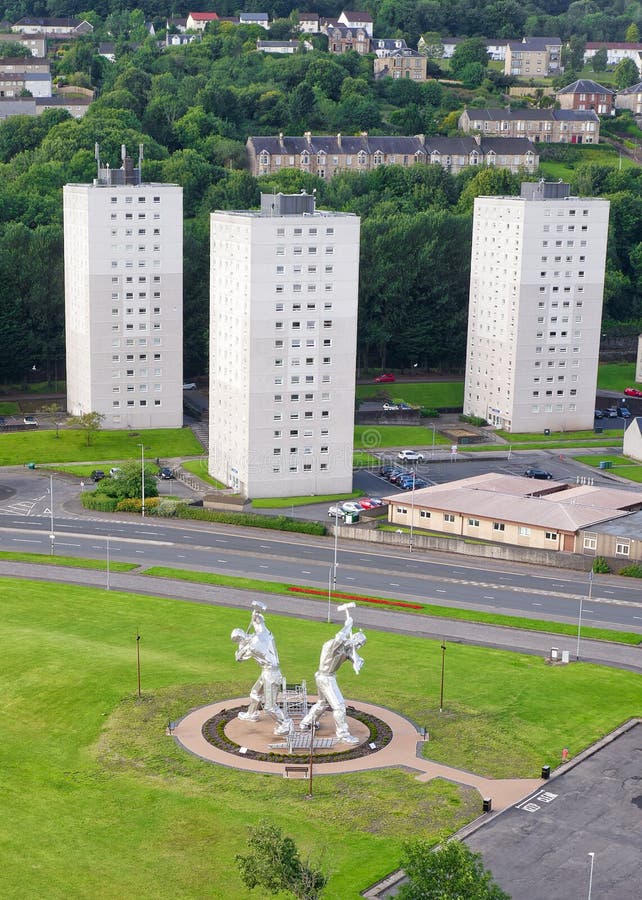 Shipbuilding Sculpture Art Erected Honouring Inverclyde Shipbuilding ...