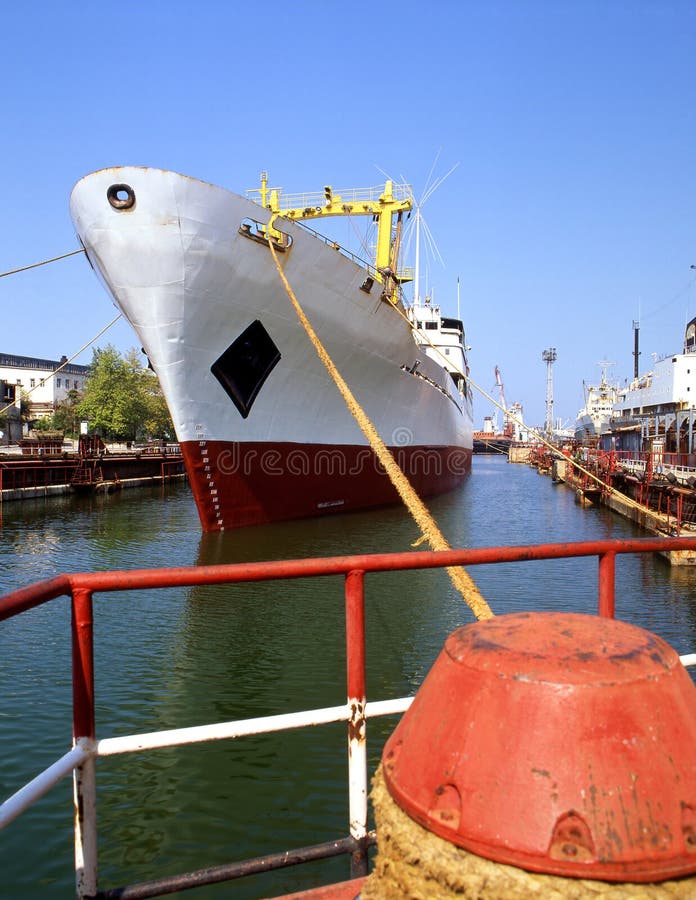 Shipbuilding, ship repair stock photo. Image of construction - 2363574
