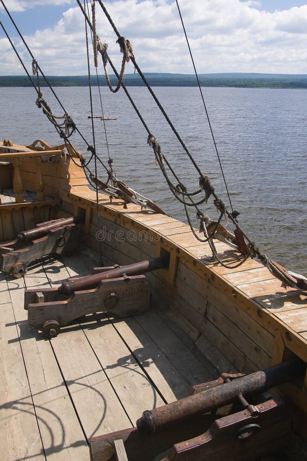 Tall Ship Rigging Ropes Over Blue Sky Stock Image - Image of sailboat ...