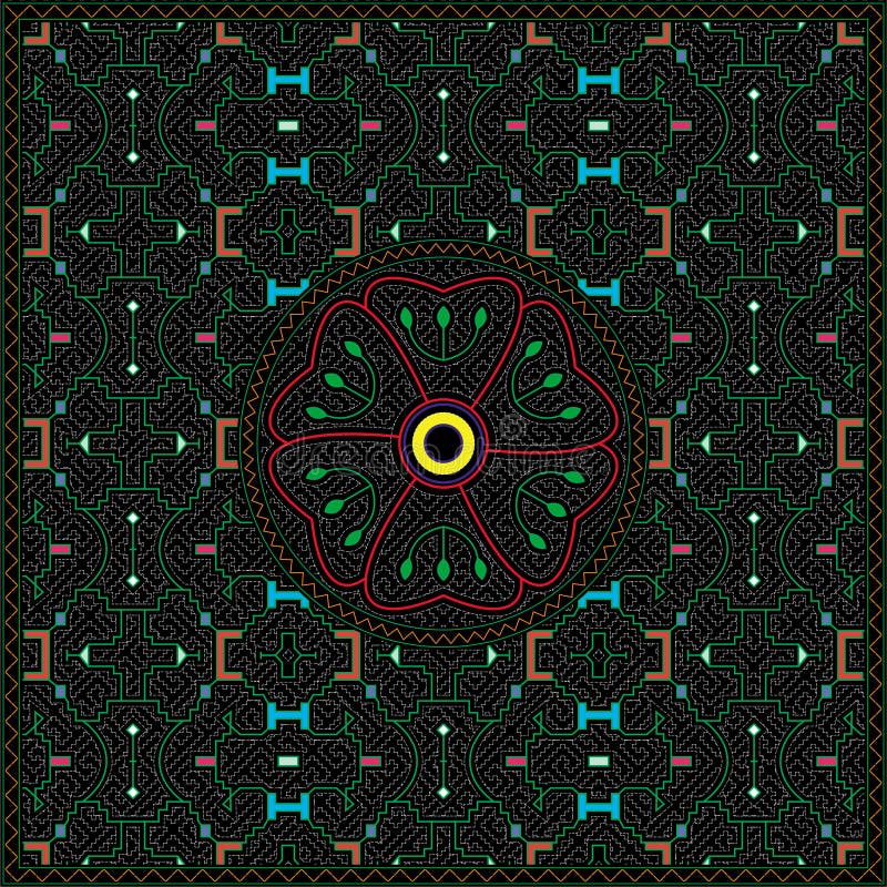 3 of 12 Shipibo Conibo Artwork Patterns HD Set Stock Vector ...