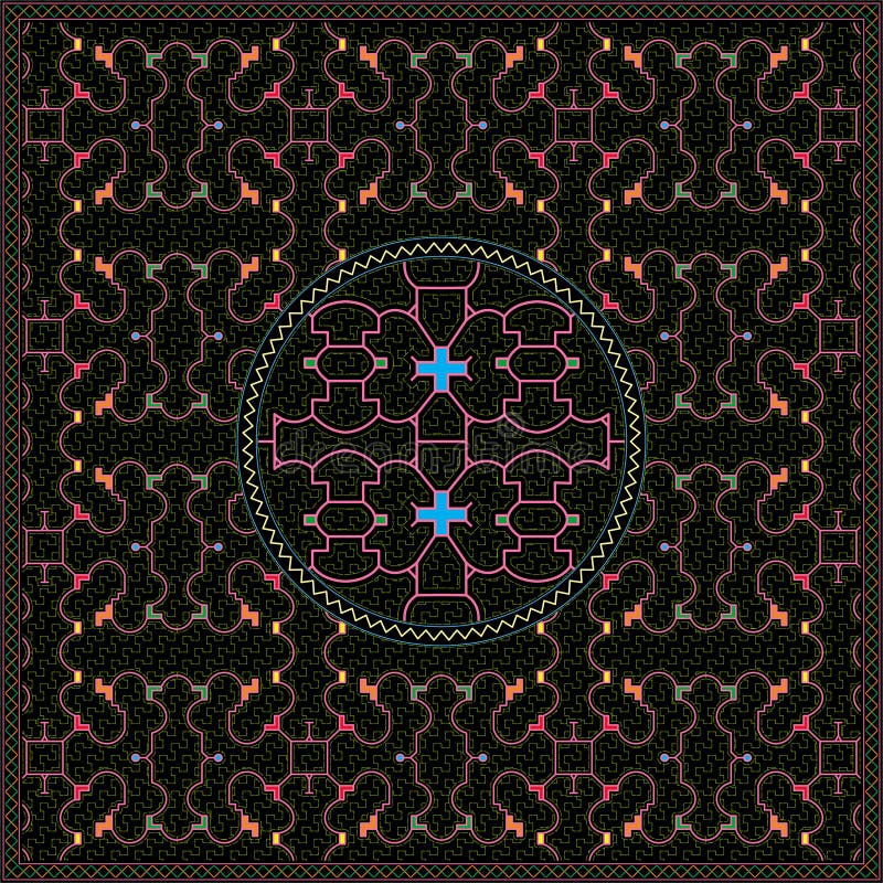 3 of 12 Shipibo Conibo Artwork Patterns HD Set Stock Vector ...