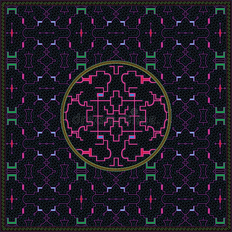 3 of 12 Shipibo Conibo Artwork Patterns HD Set Stock Vector ...