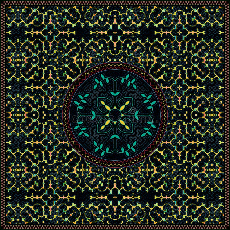 12 of 12 Shipibo Conibo Artwork Patterns HD Set Stock Vector ...