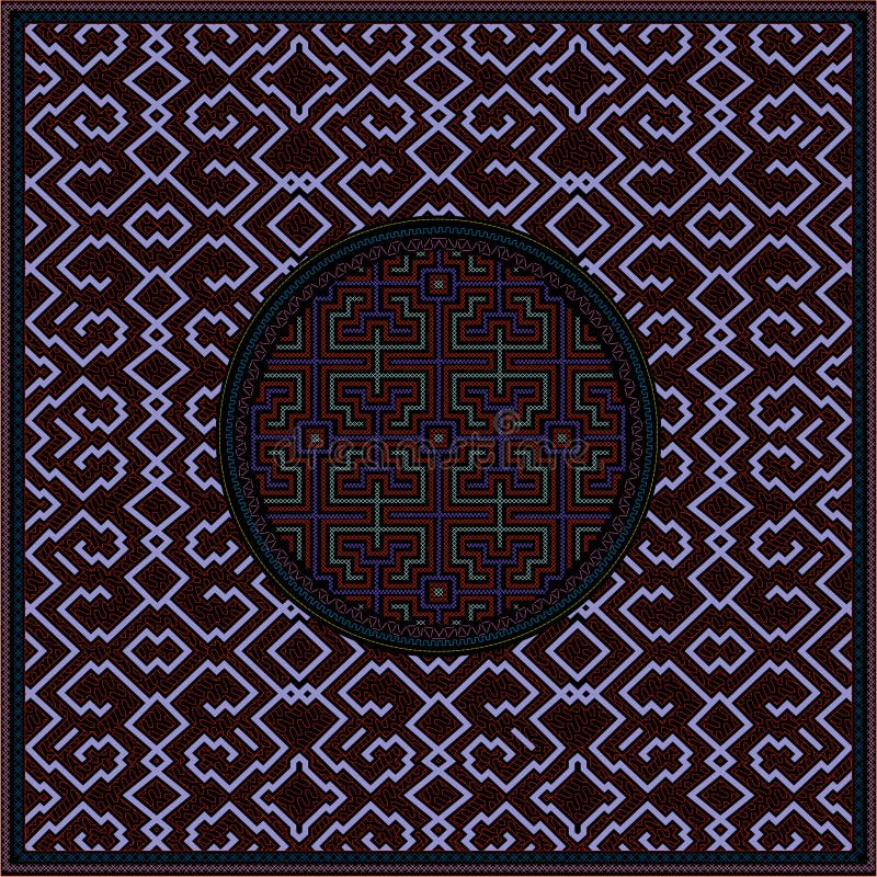 Shipibo Conibo Artwork Patterns HD Stock Vector - Illustration of ...