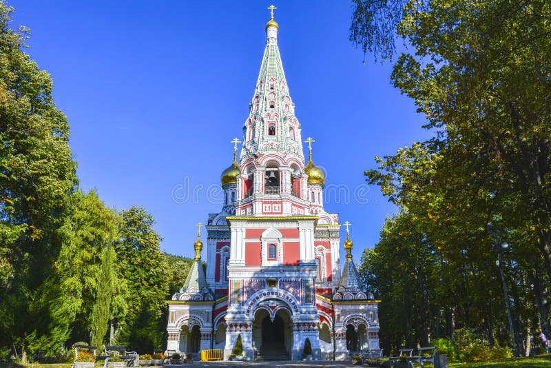 Shipka Memorial Church in Shipka, Bulgaria Stock Image - Image of ...