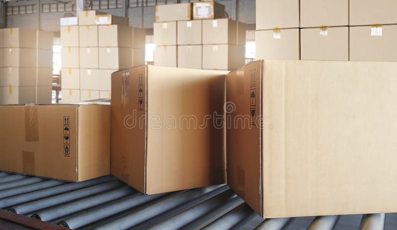 190 Warehouse Workers Sorting Boxes Stock Photos - Free & Royalty-Free ...