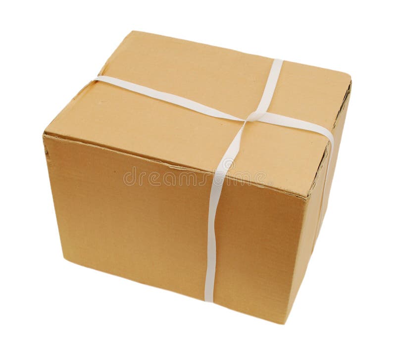 Shipping box stock image. Image of storage, card, paper - 12752579
