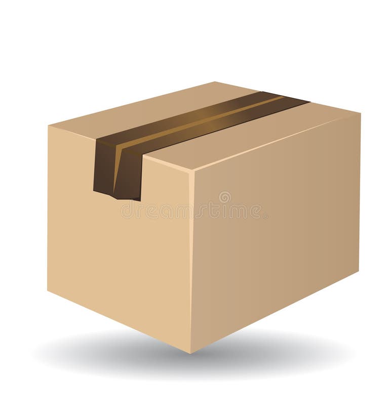 Closed Shipping Box Stock Illustrations – 19,948 Closed Shipping Box ...