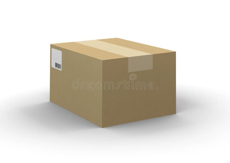 Shipping box stock image. Image of supply, packaging - 28598787