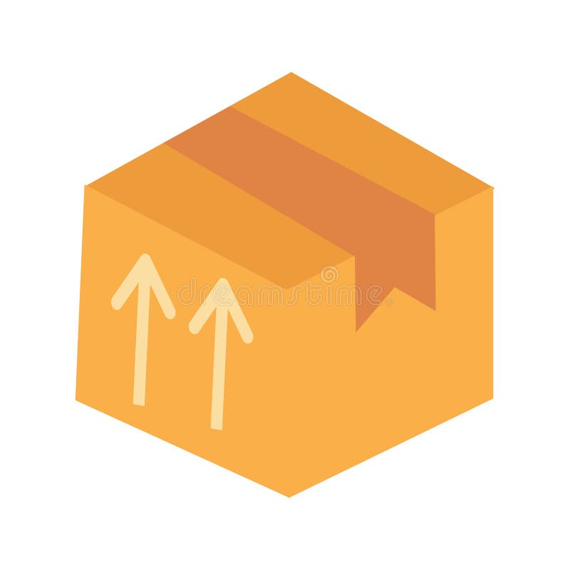 Shipping Box Isolated Vector Icon Which Can Easily Modify or Edit Stock ...