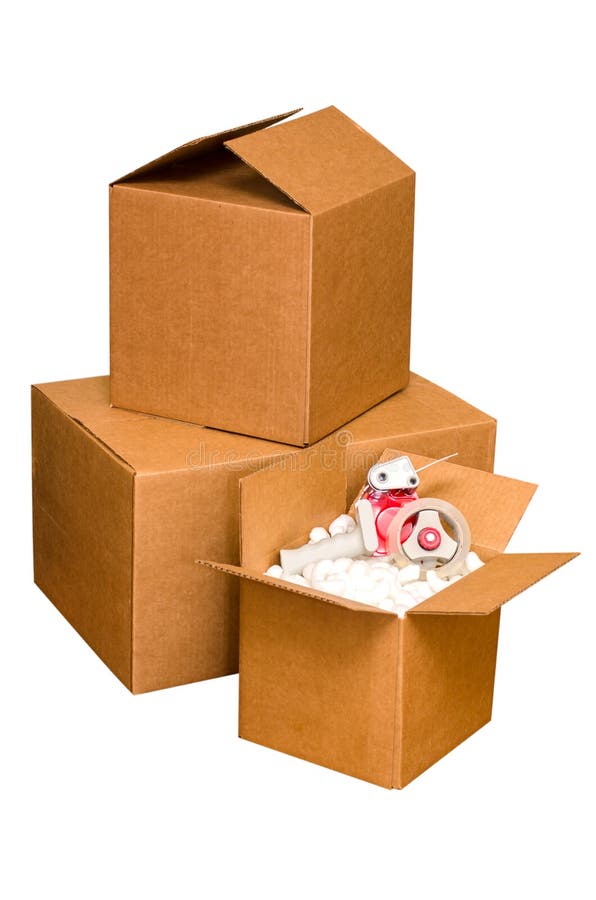 Shipping Box stock photo. Image of shipping, package, container - 7567896