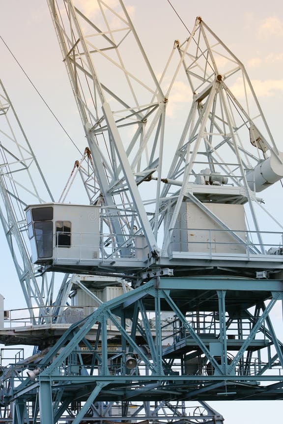 Shipping or cargo crane stock photo. Image of offloading - 2518714