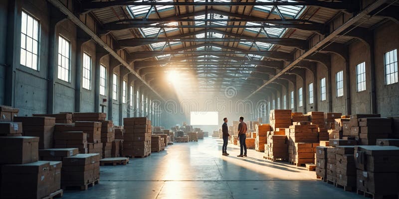 Shipping Center Postal, Express Shipping, Parcel Standing, Delivering ...