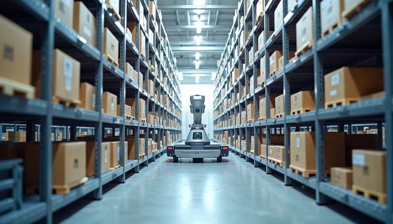 Shipping Center Postal, Express Shipping, Parcel Standing, Delivering ...