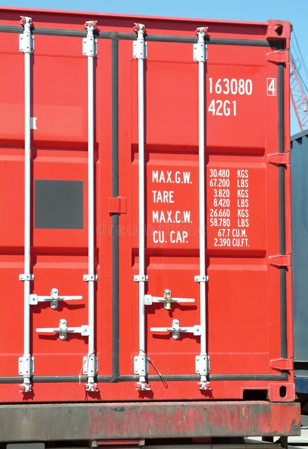 Shipping container stock photo. Image of load, sitting - 1703792