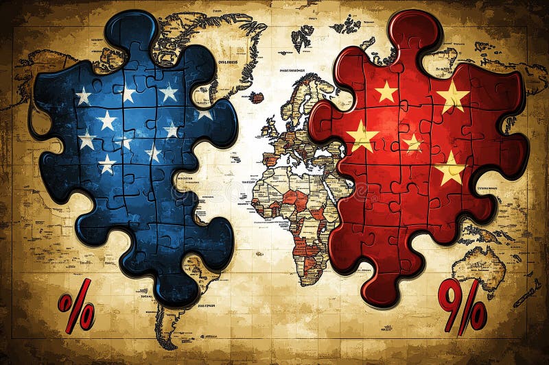 Shipping Container Hanging, World Map, Trade Map, Trade War, Graph ...