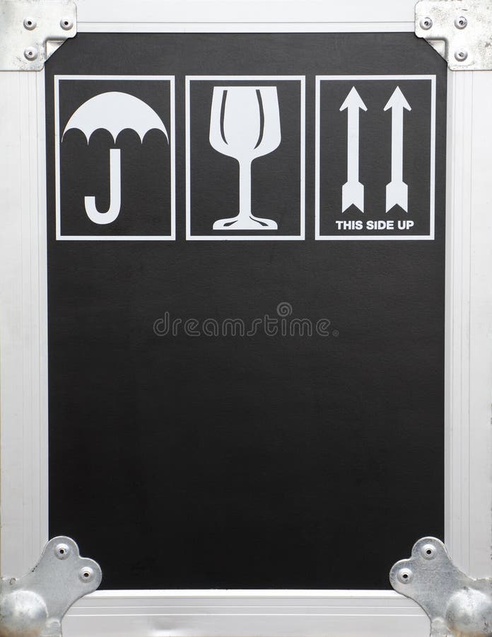 Black Metal Reinforced Shipping Crate Stock Photos - Free & Royalty ...