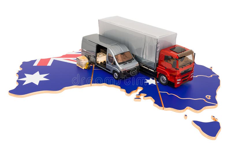 Australia Shipping Map Stock Illustrations – 157 Australia Shipping Map ...