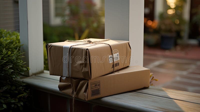 Shipping delivery package stock illustration. Illustration of shipment ...