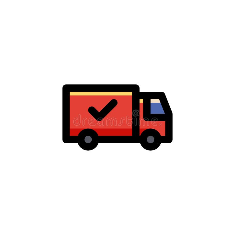 Shipping Icon stock vector. Illustration of design, online - 266545510