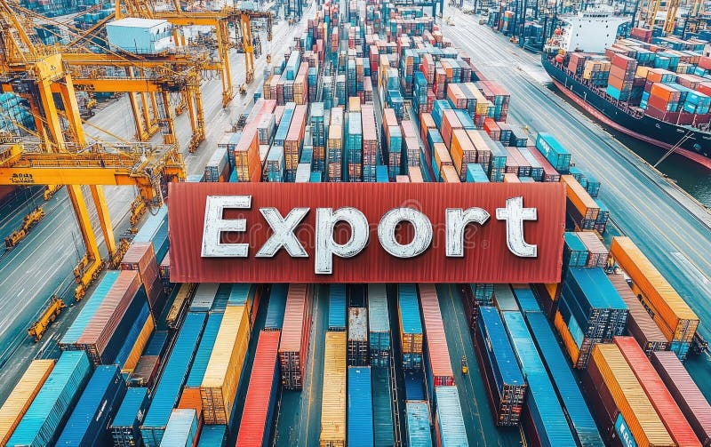 Shipping Export: Visual Representation of Container Marked Export ...