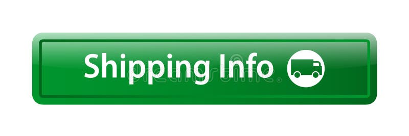Shipping Info Icon Web Button Stock Illustration - Illustration of ...