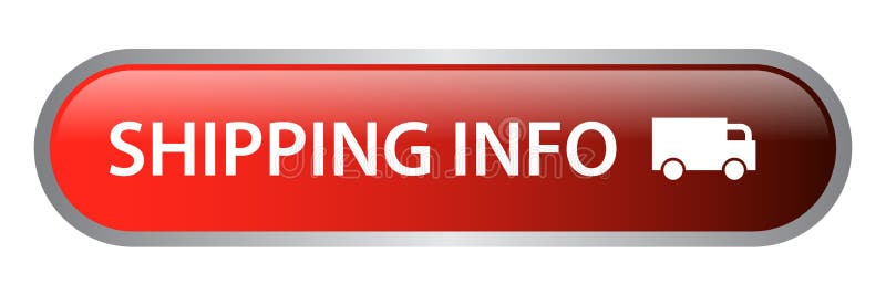 Shipping info web button stock illustration. Illustration of button ...