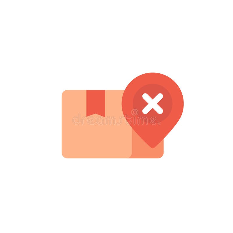 Shipping Issue Icon, Order Delivery Problem Vector Stock Vector ...