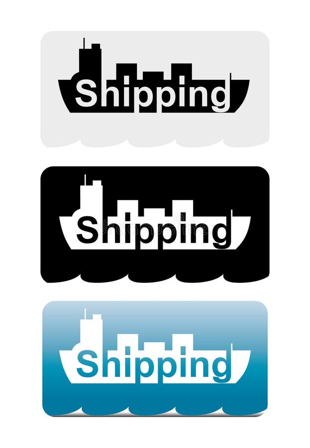 Shipping label stock vector. Illustration of operation - 18626835