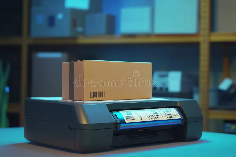 Shipping Label Creation Process on a Thermal Printer in a Cozy ...