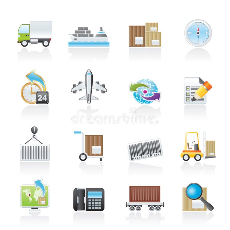 Shipping Logistics Icons Stock Illustrations – 14,949 Shipping ...