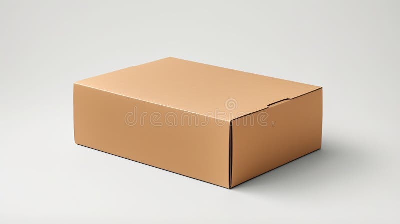 Shipping package box stock illustration. Illustration of cardboard ...