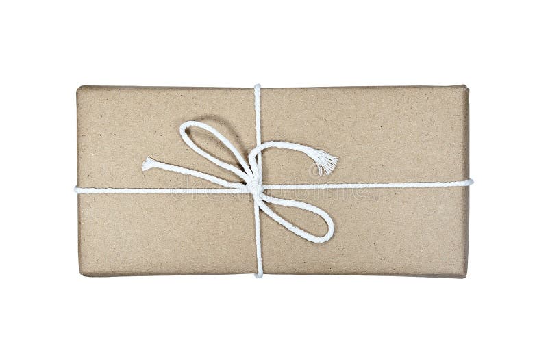 Shipping Package Sent through the Mail Stock Image - Image of ...