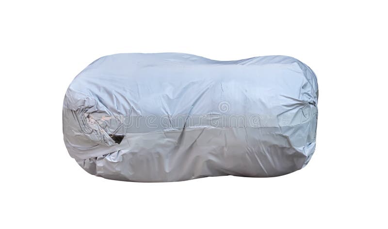 Shipping Parcel Poly Plastic Bag Isolated on Background , Clipping Path ...