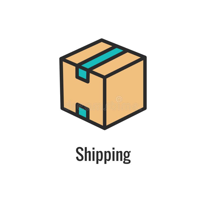 Shipping and Receiving Icon Set with Boxes, Warehouse, Checklist, Etc ...
